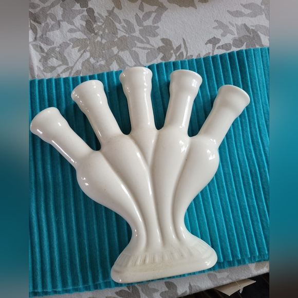 Spode | Other | Antique Spode England 5 Finger Ceramic Vase From ...